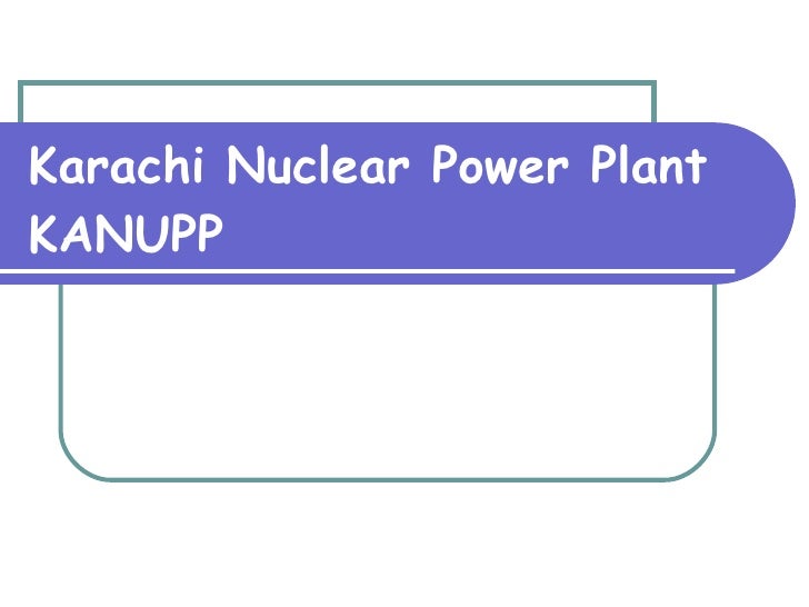 Nuclear power in pakistan