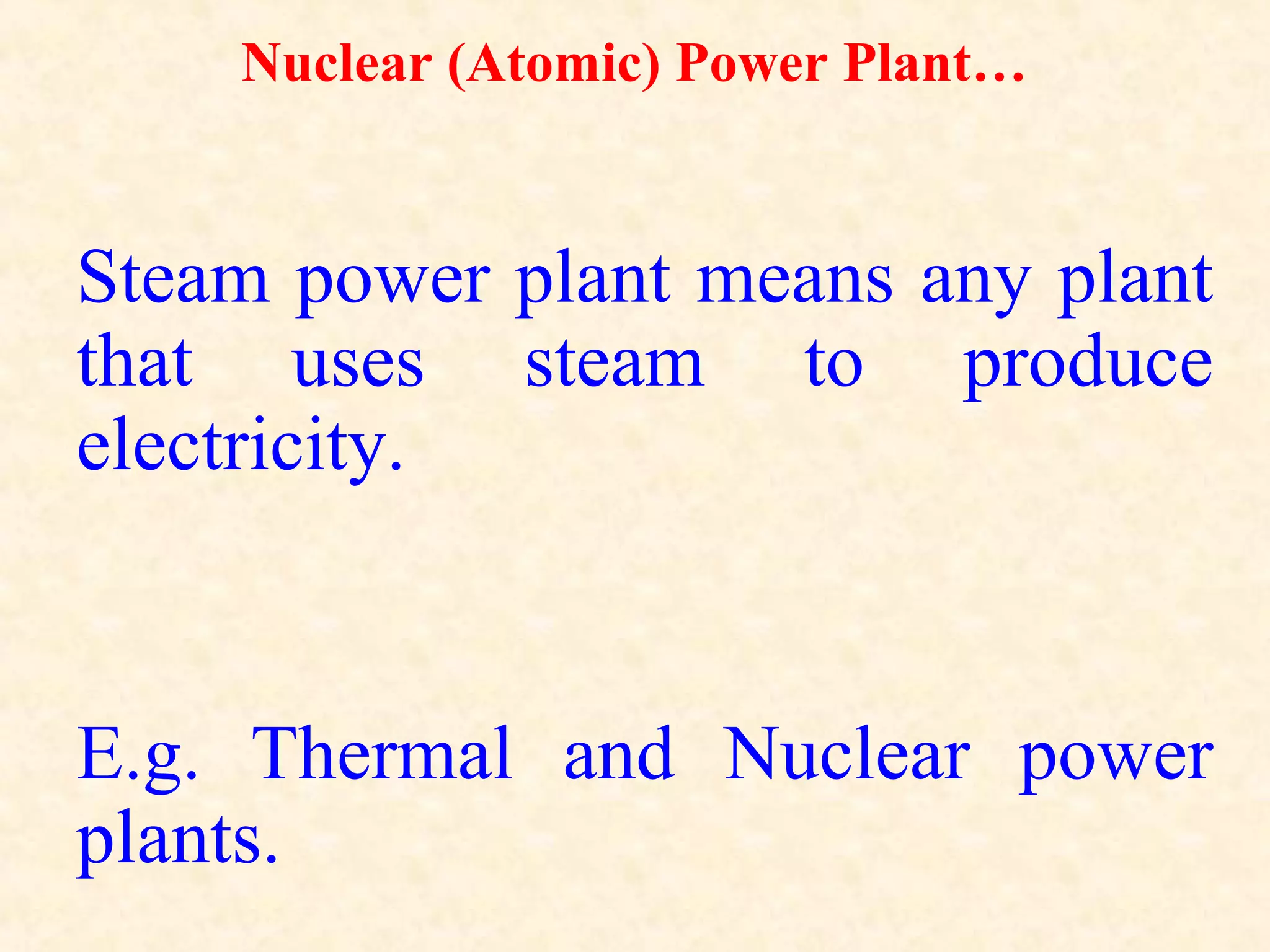 Nuclear power plant | PPT