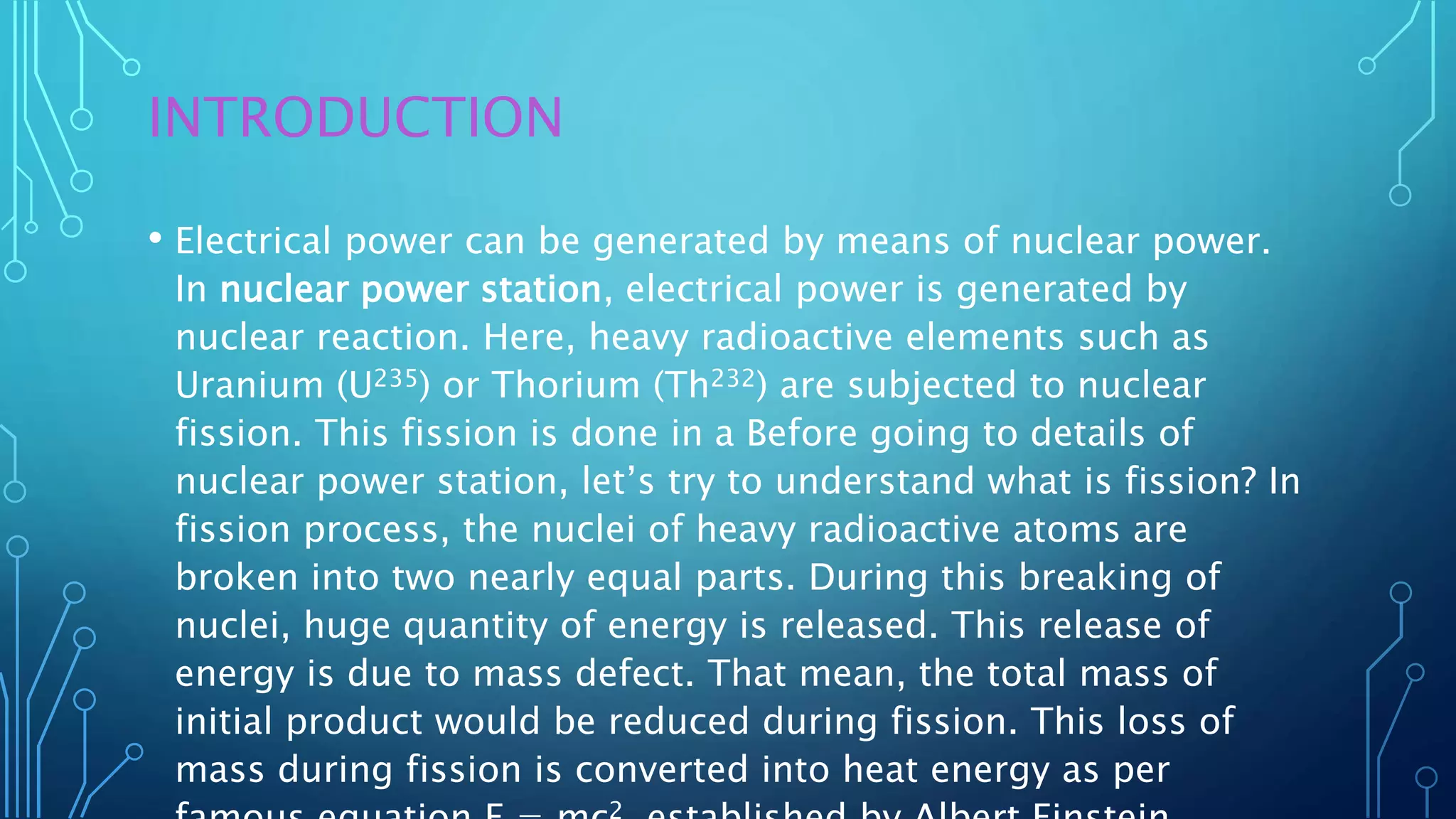 Nuclear power plant | PPTX