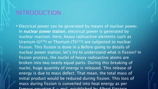 Nuclear power plant | PPTX