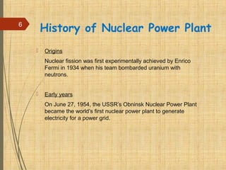 Nuclear power plant | PPT | Chemistry | Science