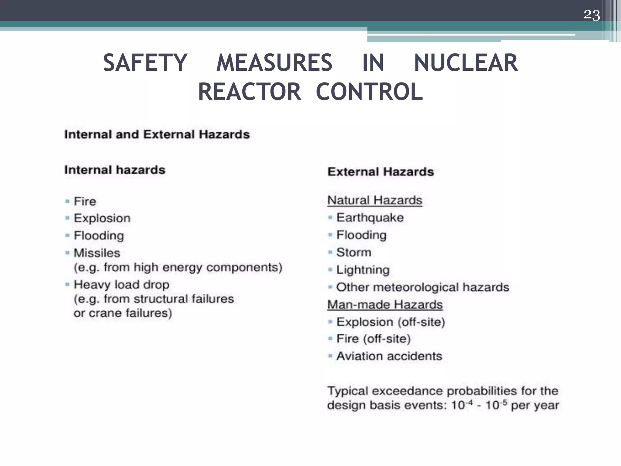 Nuclear power plant-safety measures | PPTX