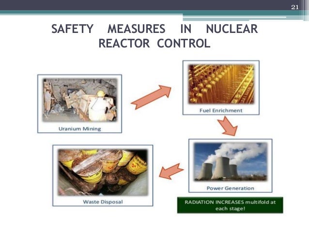 Nuclear power plant-safety measures