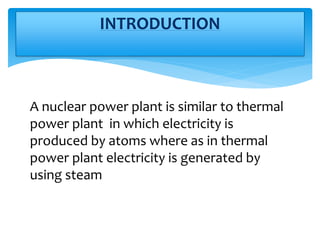nuclear power plant.pptx | Power and Energy Industry | Industries