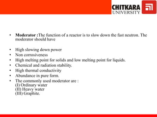 Nuclear power plants | PPTX