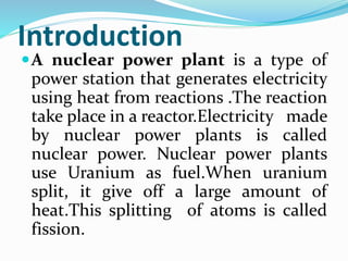 Nuclear power plants | PPT
