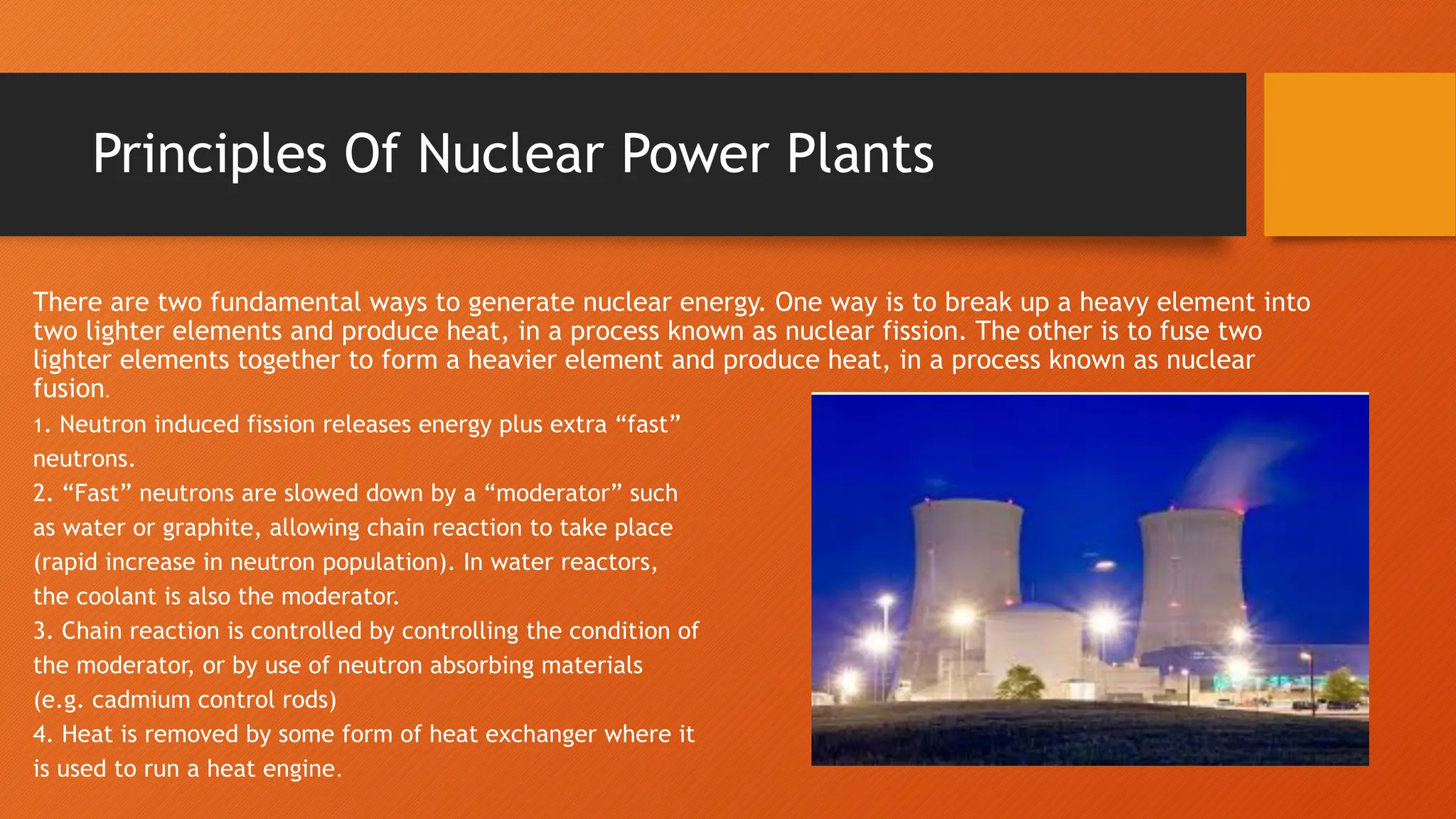 NUCLEAR POWER PLANTS.pptx from Master Anshul | PPTX