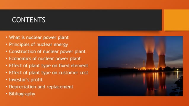 NUCLEAR POWER PLANTS.pptx from Master Anshul | PPT