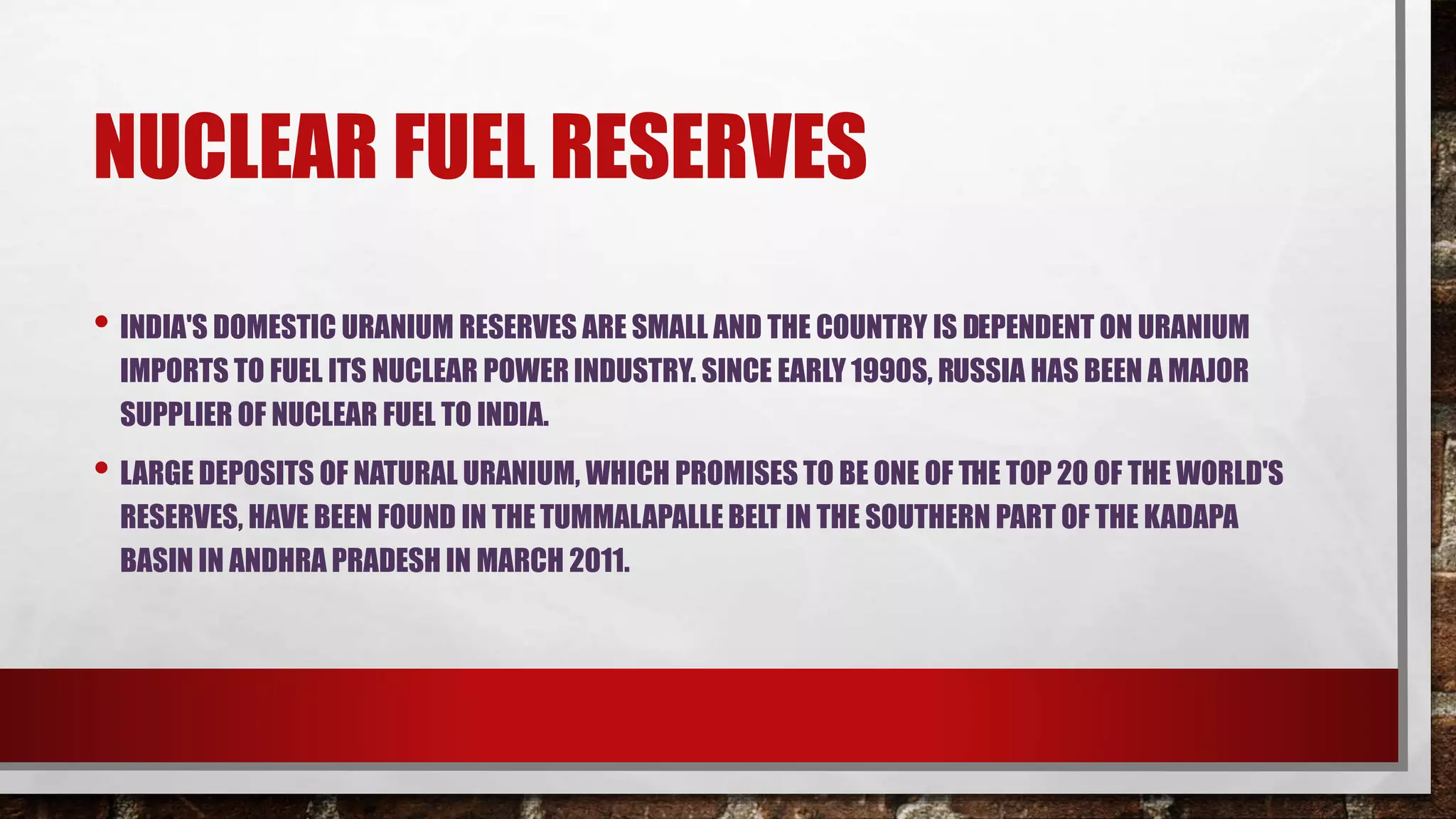 Nuclear power plants in india | PPTX