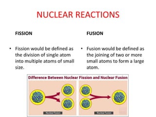 Nuclear power ppt | PPTX | Chemistry | Science