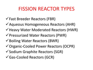 Nuclear power ppt | PPTX | Chemistry | Science