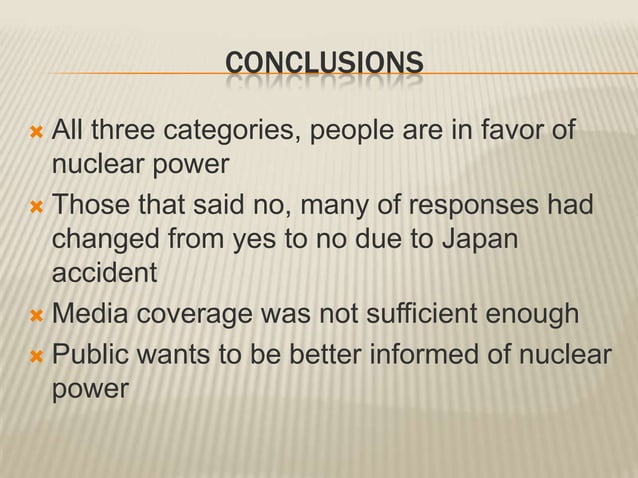 Nuclear Power Public Perceptions | PPT
