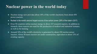 Nuclear power potential as major energy source | PPTX