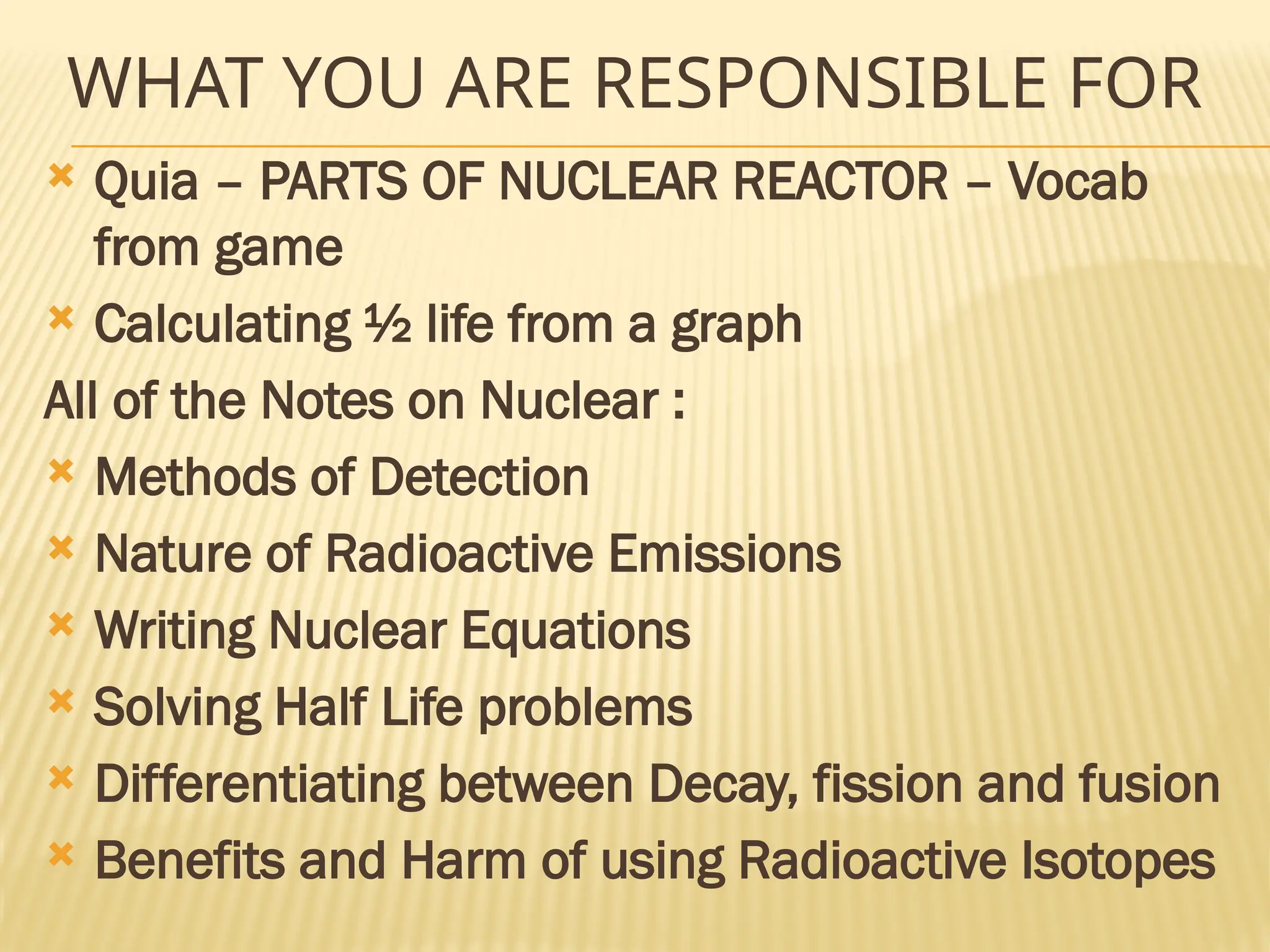 High School Chemistry Nuclear Chemistry ppt | PPT
