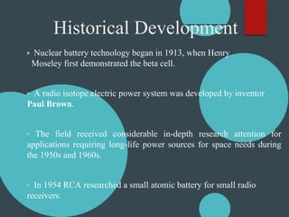 Nuclear battery | PPT