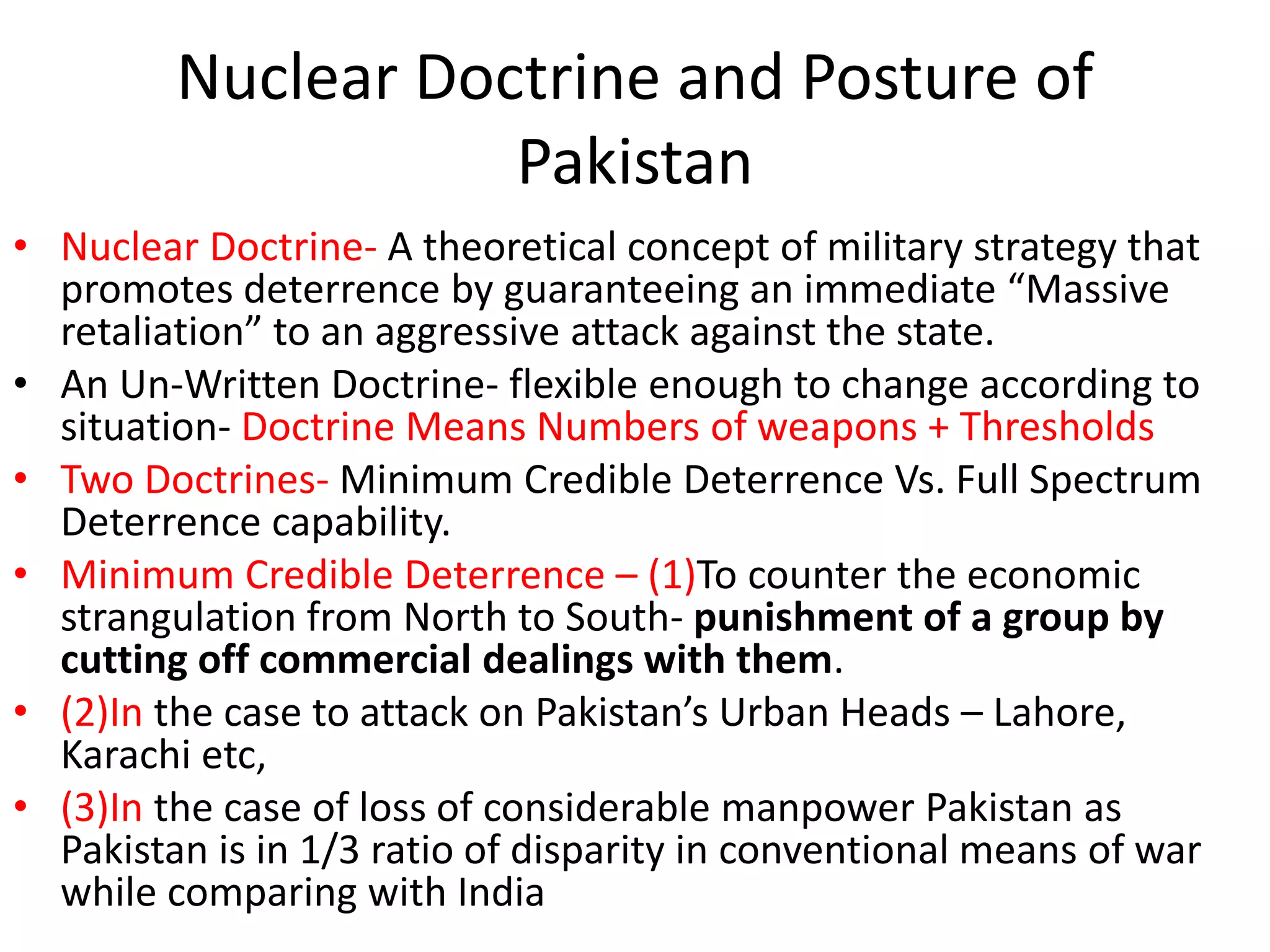 nuclear proliferation (1).pptx | Arms & Ammunition | Sensitive Topics