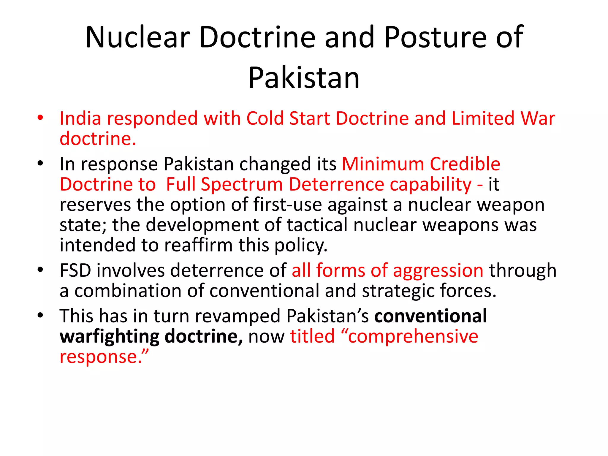 nuclear proliferation (1).pptx | Arms & Ammunition | Sensitive Topics