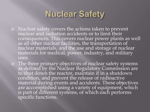 Nuclear protection | PPTX