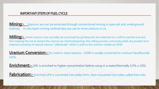 Nuclear Radiation And Fuel Cycle.pptx