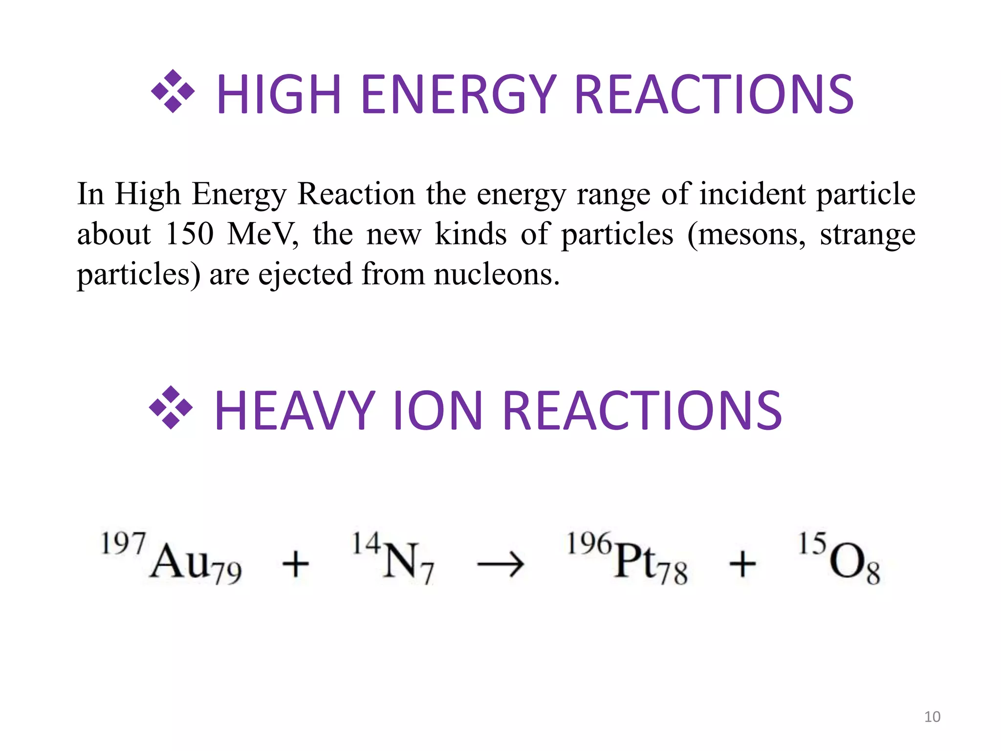 Nuclear reactions | PPTX | Physics | Science