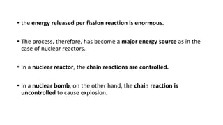NUCLEAR REACTIONS.pptx Dr ANJALIKRISHNA NP ; PG RESIDENT ; AIIMS ...