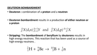 NUCLEAR REACTIONS.pptx Dr ANJALIKRISHNA NP ; PG RESIDENT ; AIIMS ...