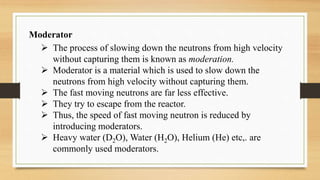 Nuclear reactor | PPTX
