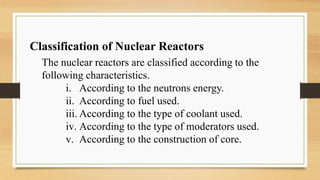 Nuclear reactor | PPTX