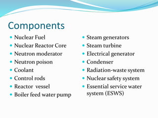 Nuclear reactor seminar | PPTX | Chemistry | Science
