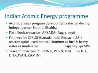 Nuclear reactor seminar | PPTX | Chemistry | Science