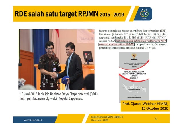 Nuclear reactor by dr topan setiadipura batan indonesia | PPT