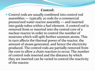 Nuclear reactors | PPTX