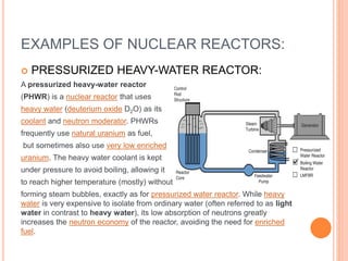 Nuclear reactors | PPTX