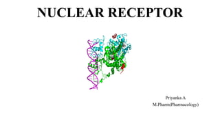 NUCLEAR RECEPTOR (molecular biology)ppt. | PPTX