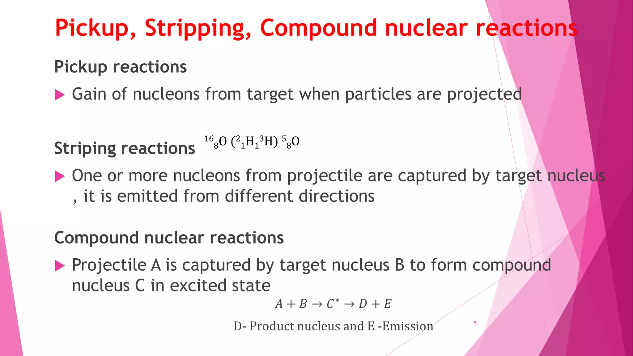 Nuclear rections ppt | PDF