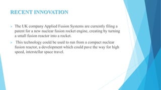 Nuclear rocket engine | PPTX
