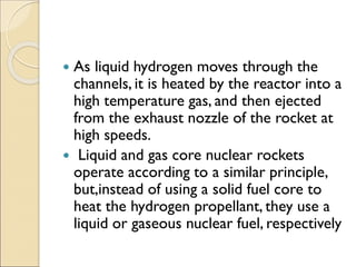 Nuclear rocket propulsion | PDF