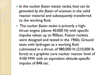 Specific Impulse Nuclear