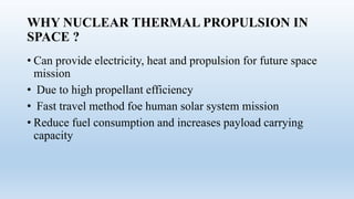 Nuclear Rockets (Thermal) | PPTX