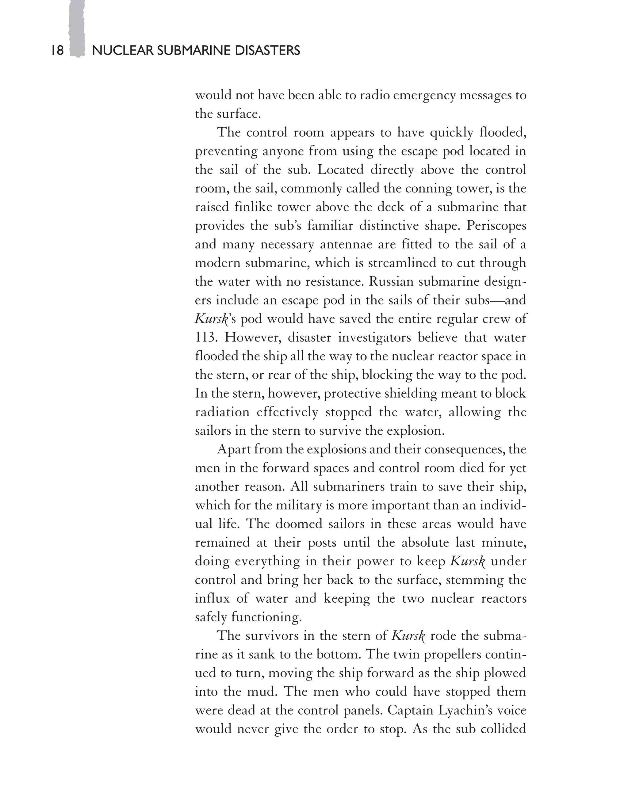 Nuclear submarine disasters | PDF