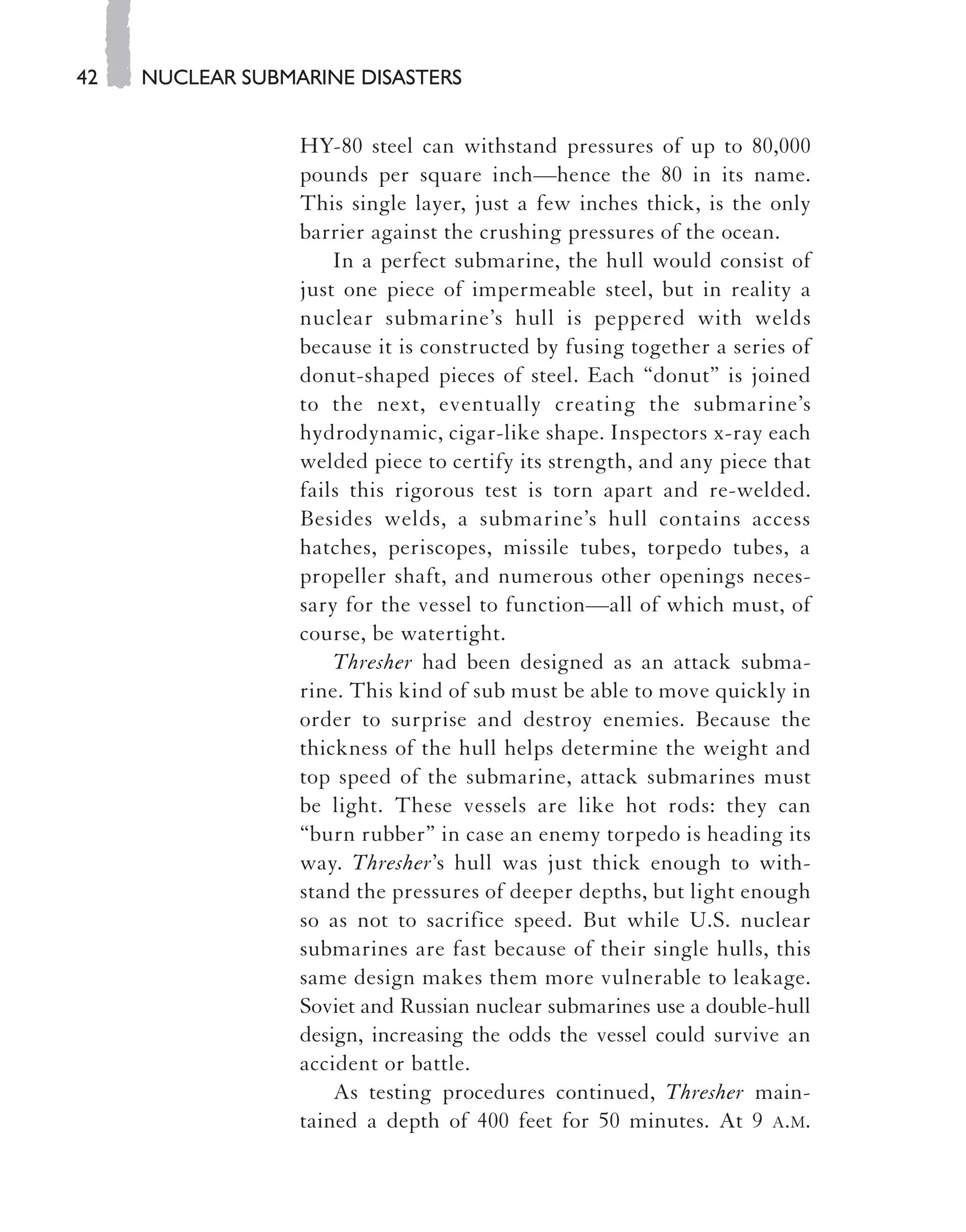 Nuclear submarine disasters | PDF