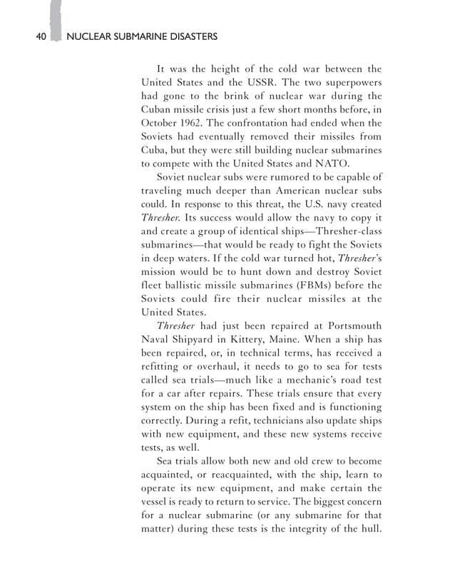 Nuclear submarine disasters | PDF