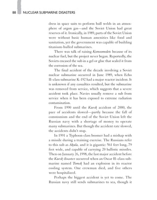 Nuclear submarine disasters | PDF