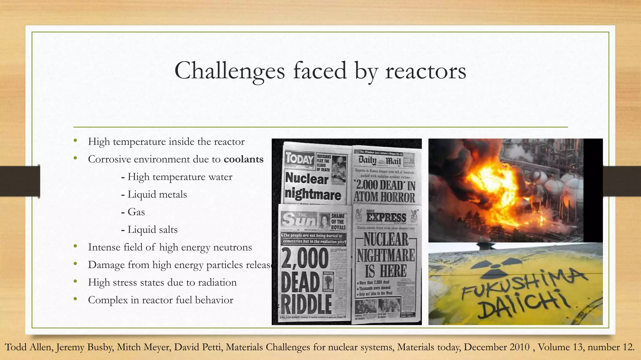 Nuclear systems corrosion | PPTX