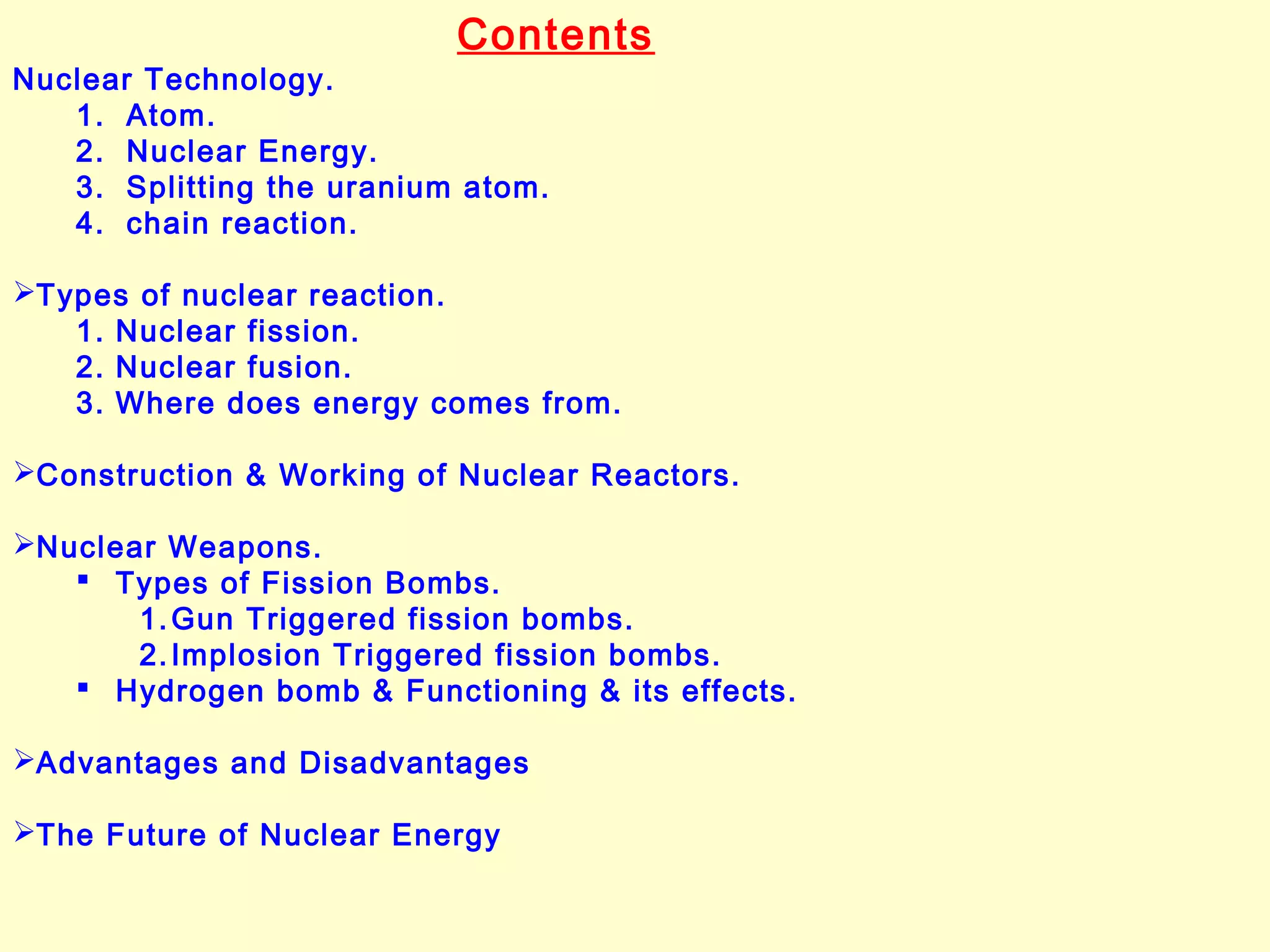 Nuclear Technology | PPT