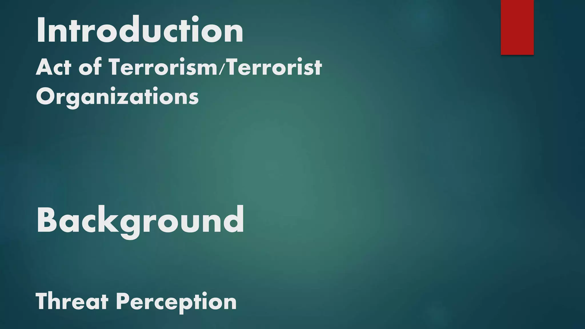 Nuclear Terrorism | PPT