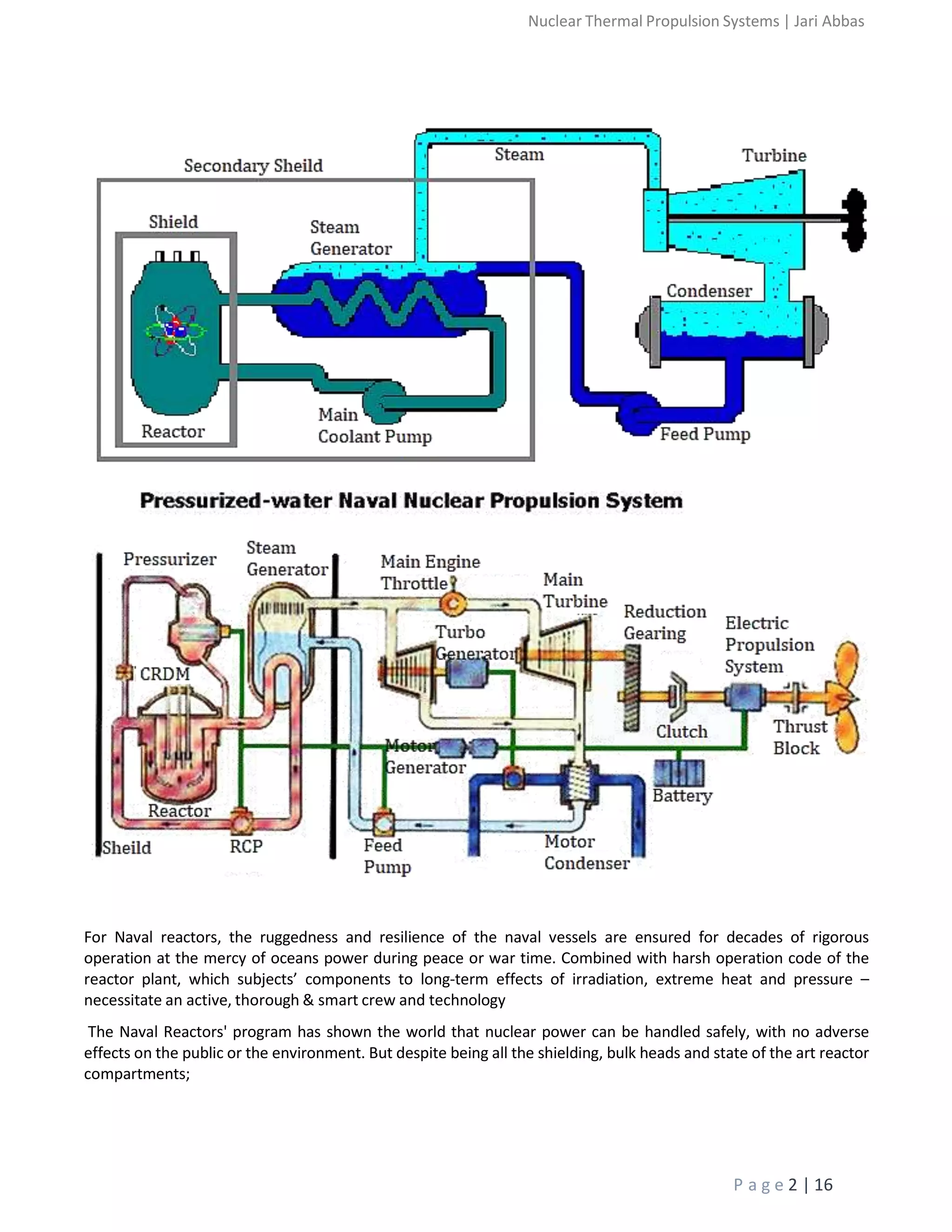 Nuclear thermal propulsion reactor | PPTX