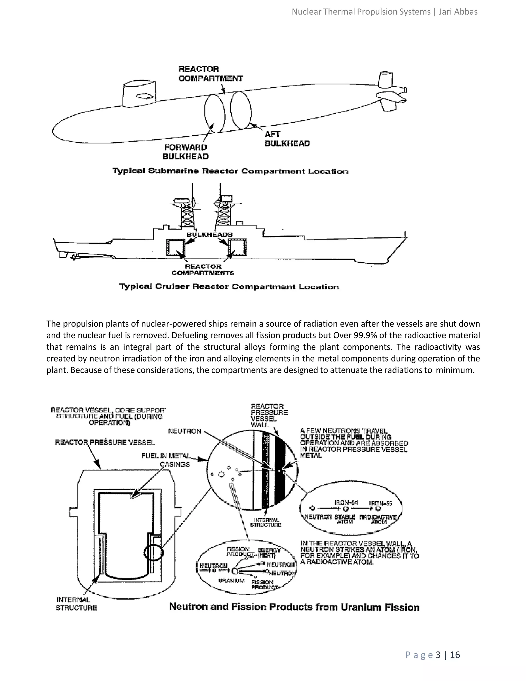 Nuclear thermal propulsion reactor | PPTX