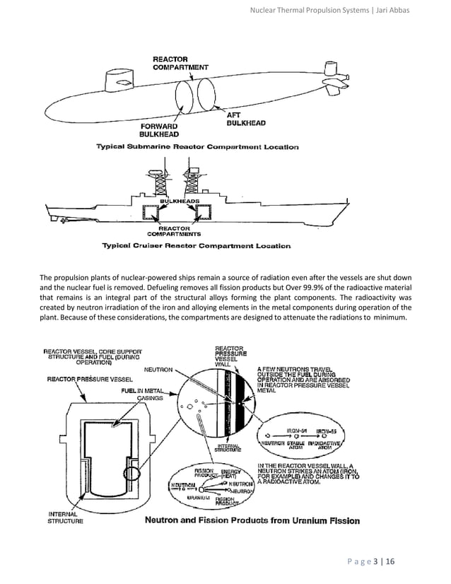 Nuclear thermal propulsion reactor | PDF