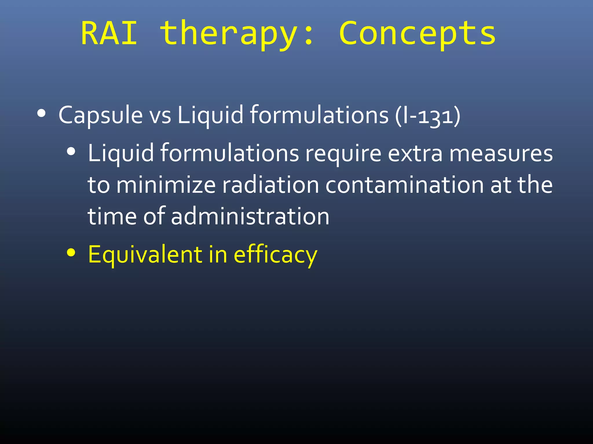 Nuclear Medicine in Thyroidology | PPT